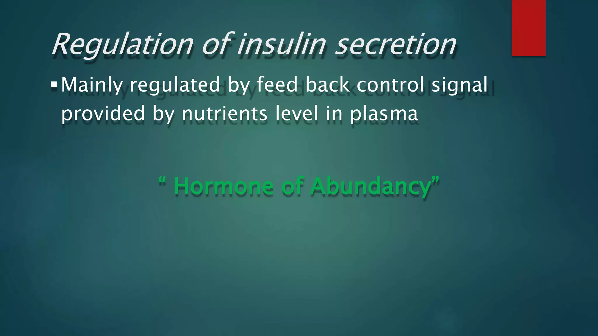 ENDOCRINE PANCREAS, INSULIN, GLUCAGON | PPTX
