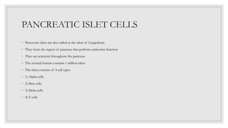 ANATOMY AND PHYSIOLOGY OF PANCREAS PPTX. | PPTX