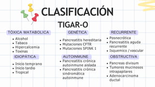 Pancreas Fisiopatología, Pancreatitis crónica.pptx