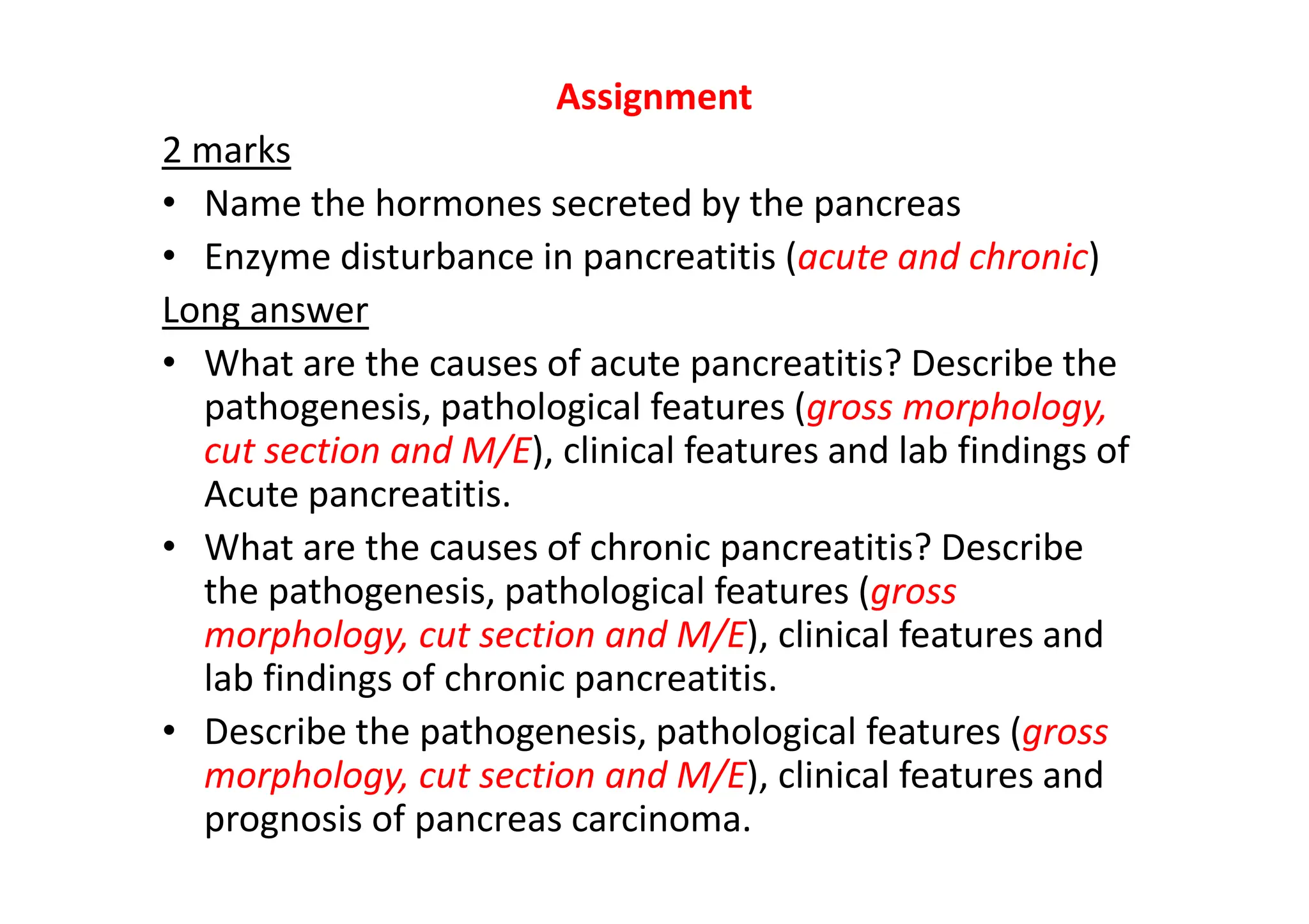 Pancreas.pdf pathology’s and diseases dysfunction | PDF