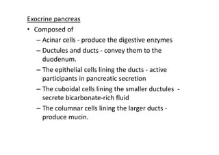 Pancreas.pdf pathology’s and diseases dysfunction | PDF | Digestive ...