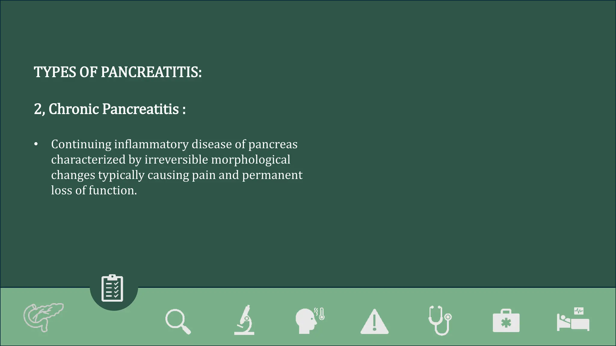 ACUTE AND CHRONIC PANCREATITIS AND ITS MANAGEMENT pptx | PPTX