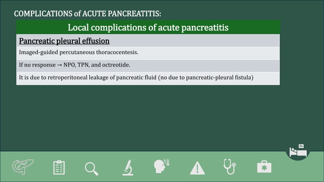 ACUTE AND CHRONIC PANCREATITIS AND ITS MANAGEMENT pptx | PPTX ...