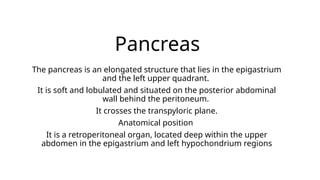 Anatomy and physiology of the pancreas.pptx