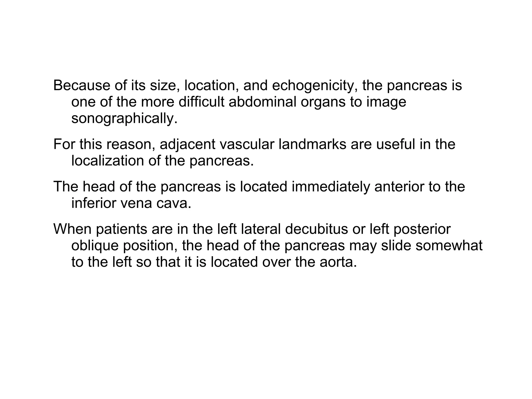 Pancreas ultrasound | PPT
