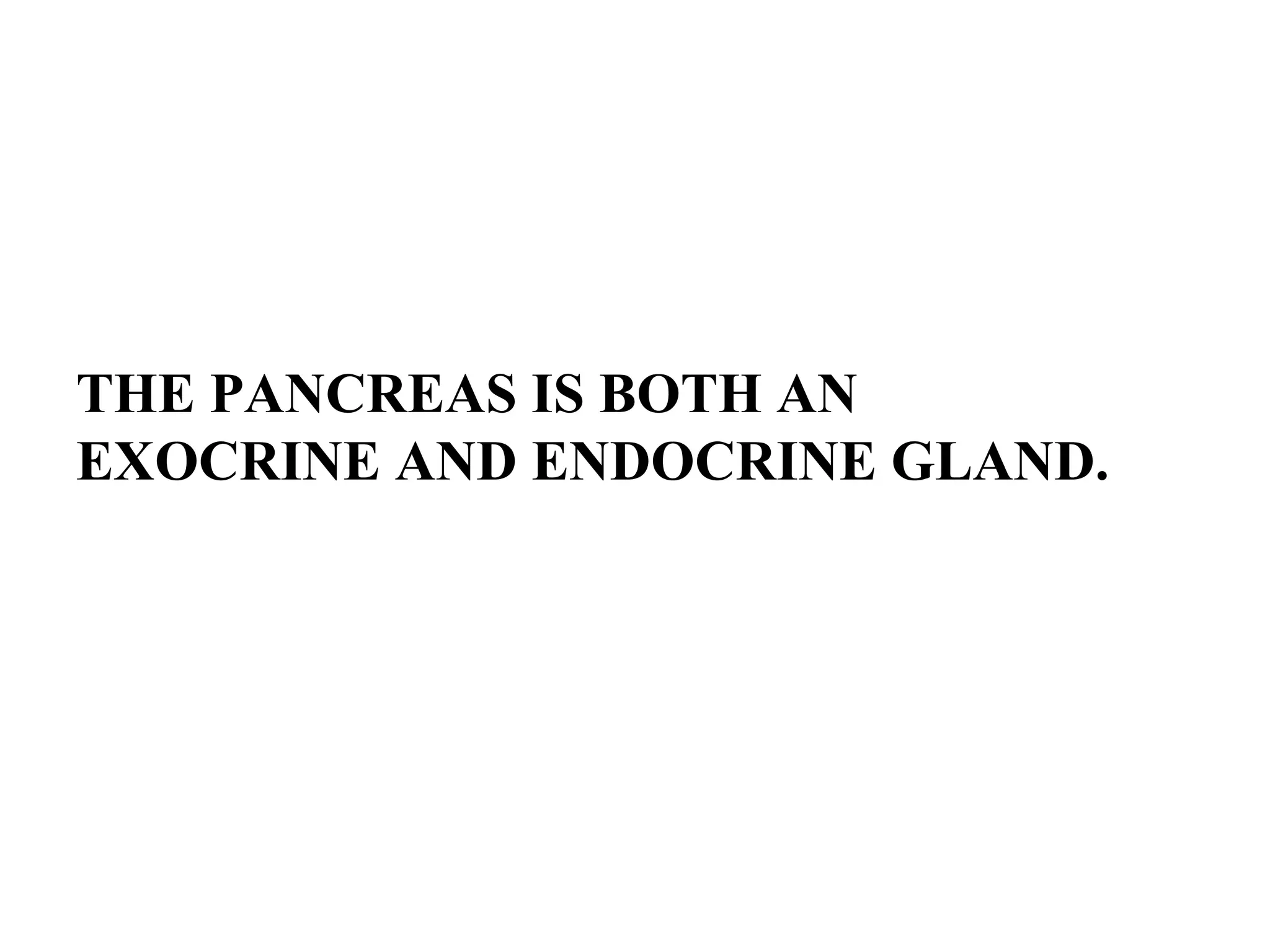 Pancreas anatomy and functions | PPT