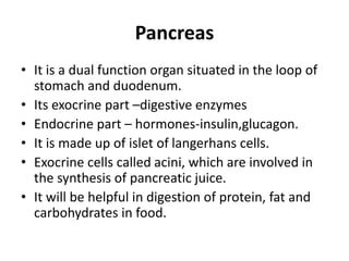 Pancreas gland and its Hormones insulin and glucagon.pptx