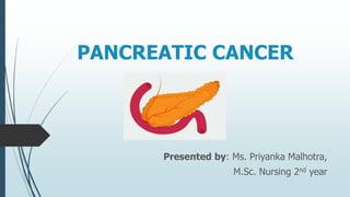 Cancer of Pancreas | PDF