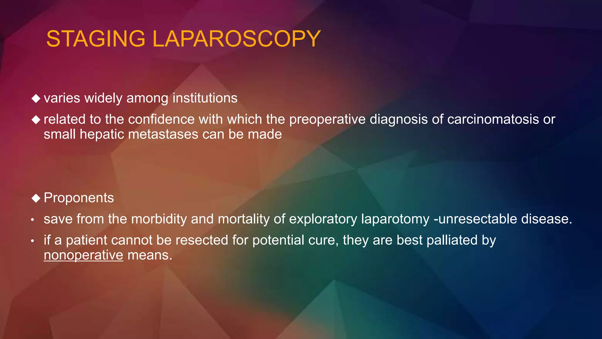 Carcinoma pancreas management | PPTX