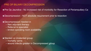Carcinoma pancreas management | PPTX