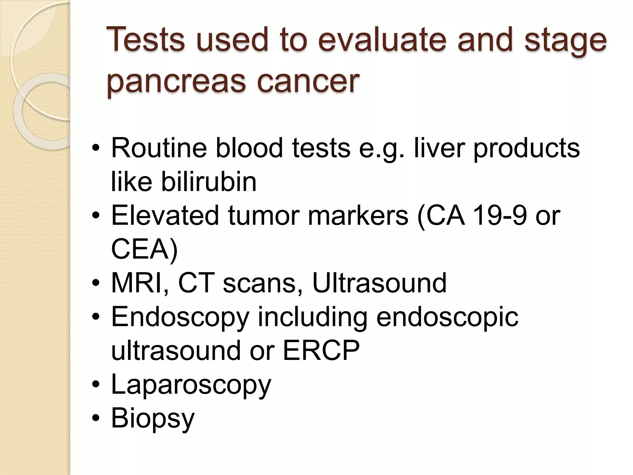 Pancreas Cancer | PPTX