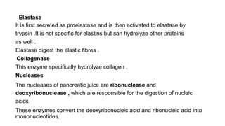 Pancreatic juice and functions PPT asha... | PDF