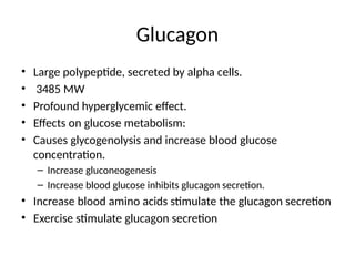 endocrine pancreas, insulin, glucagon.pptx