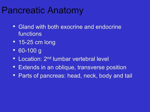 Pancreas lec | PPT