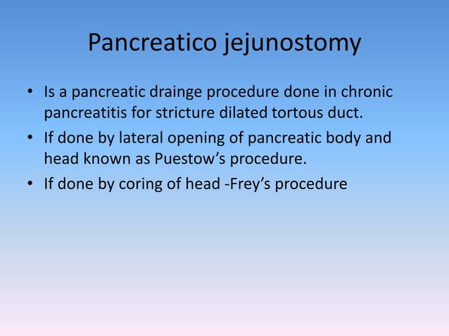 surgical management of pancreatitis | PPTX
