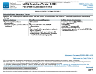 pancreatic cancer protocol management and surveillance | PDF