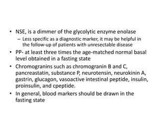 Pancreatic neuro endocrine tumours | PPTX