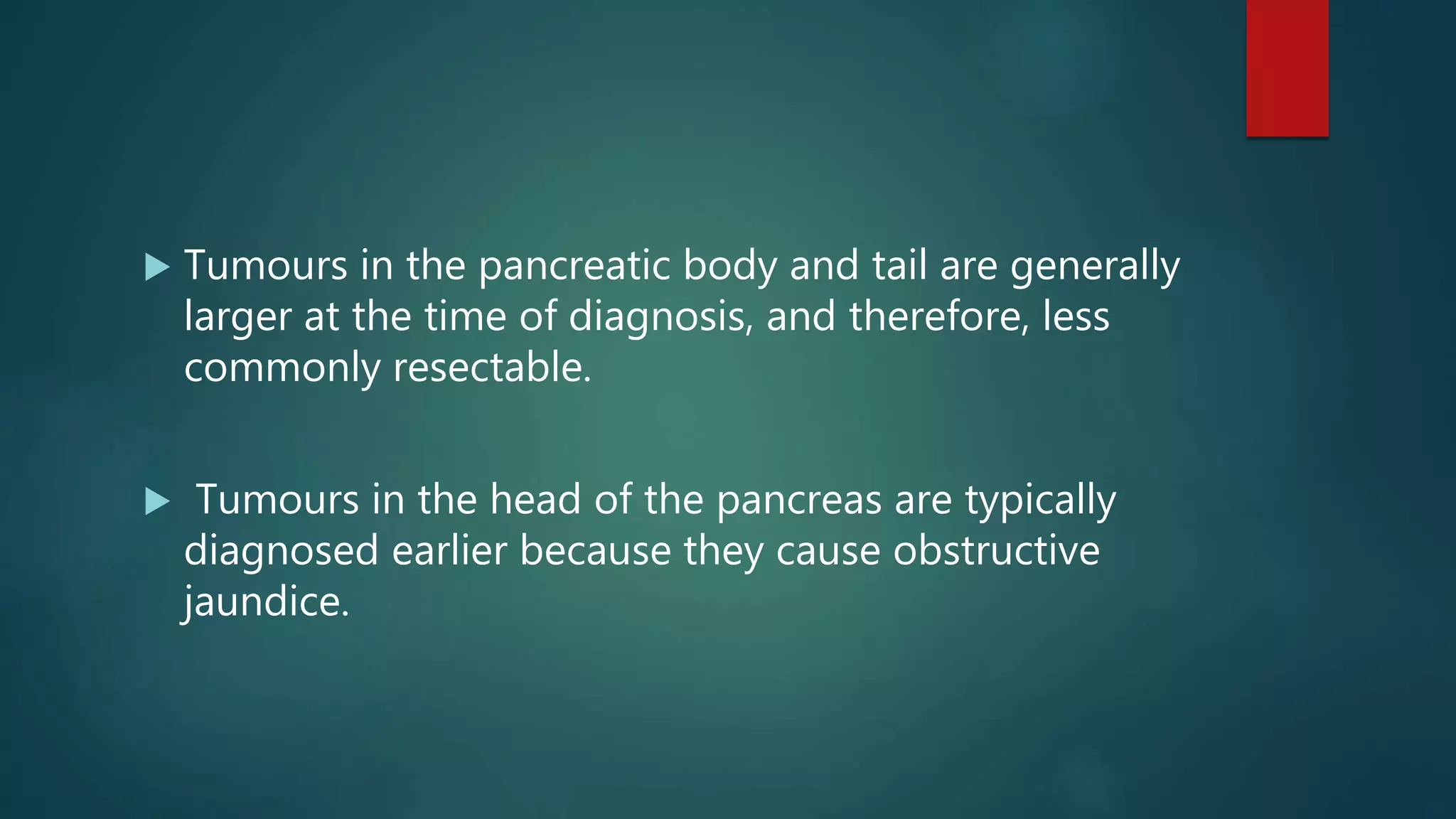 Pancreatic neoplasms | PPTX