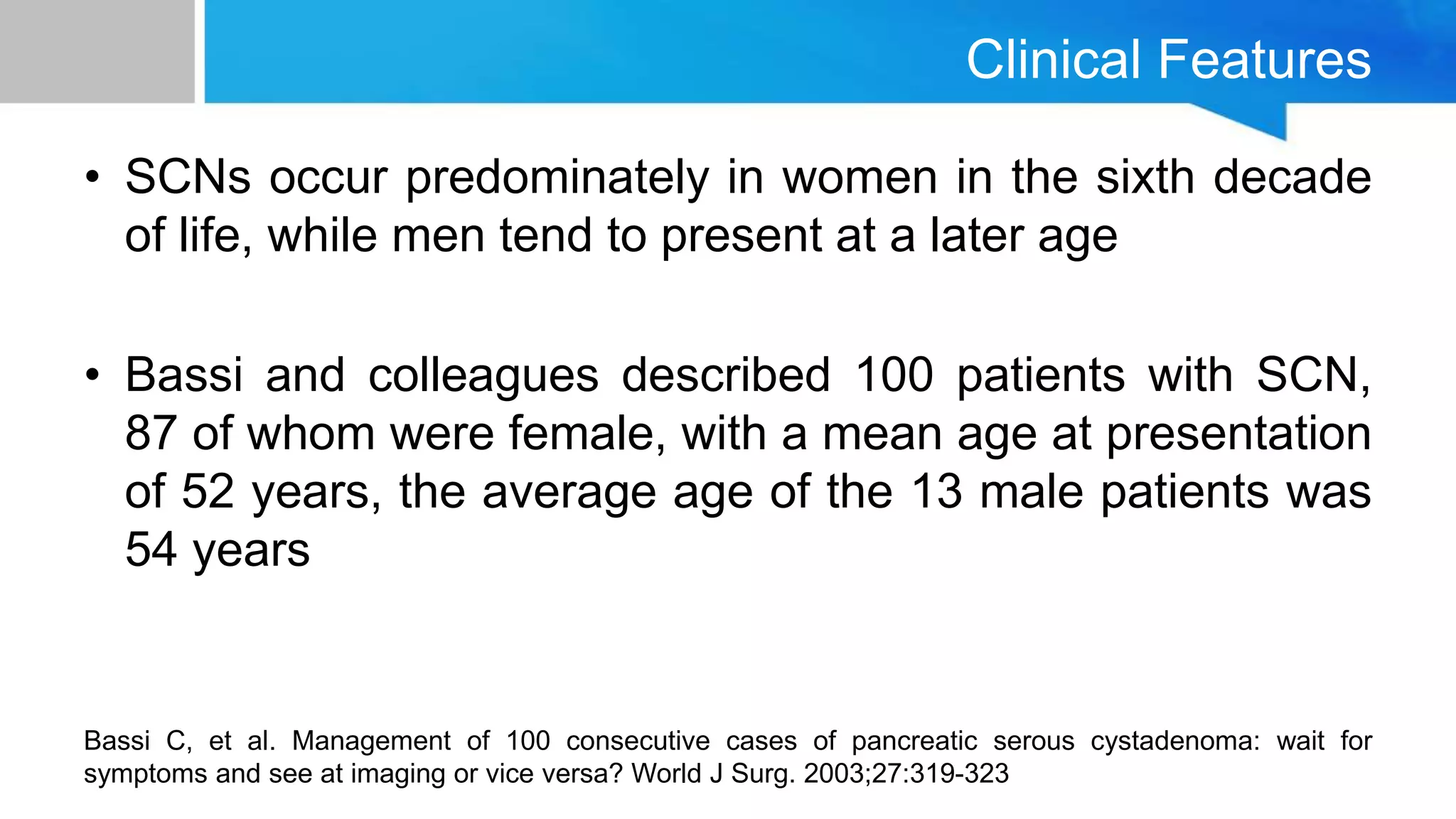 Pancreatic Cystic Neoplasm | PPTX