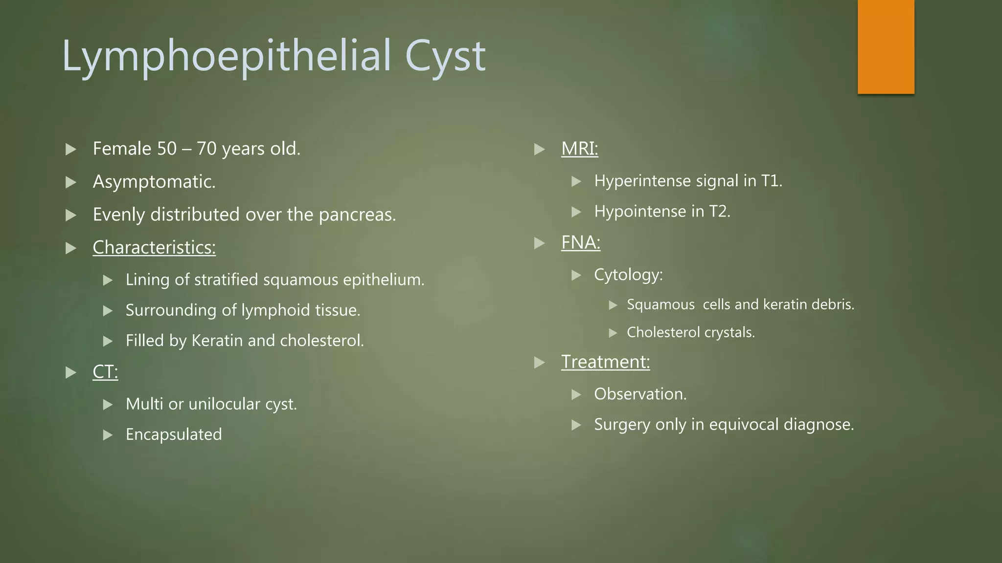 Pancreatic cystic neoplasm: Definition, Classification, Diagnosis and ...
