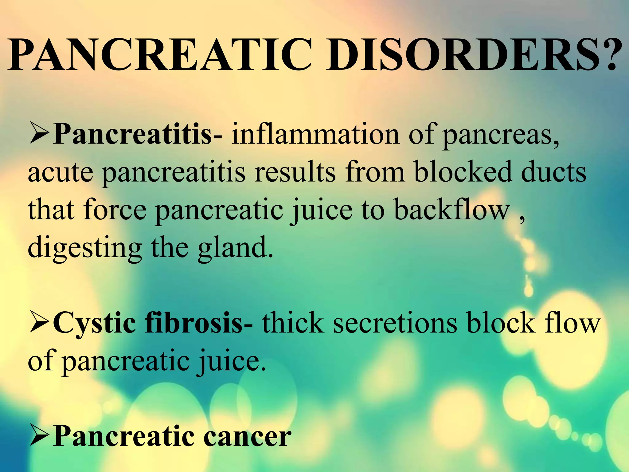 Austin Pancreatic Disorders | PPT