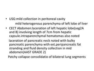 Pancreatic injury | PPTX