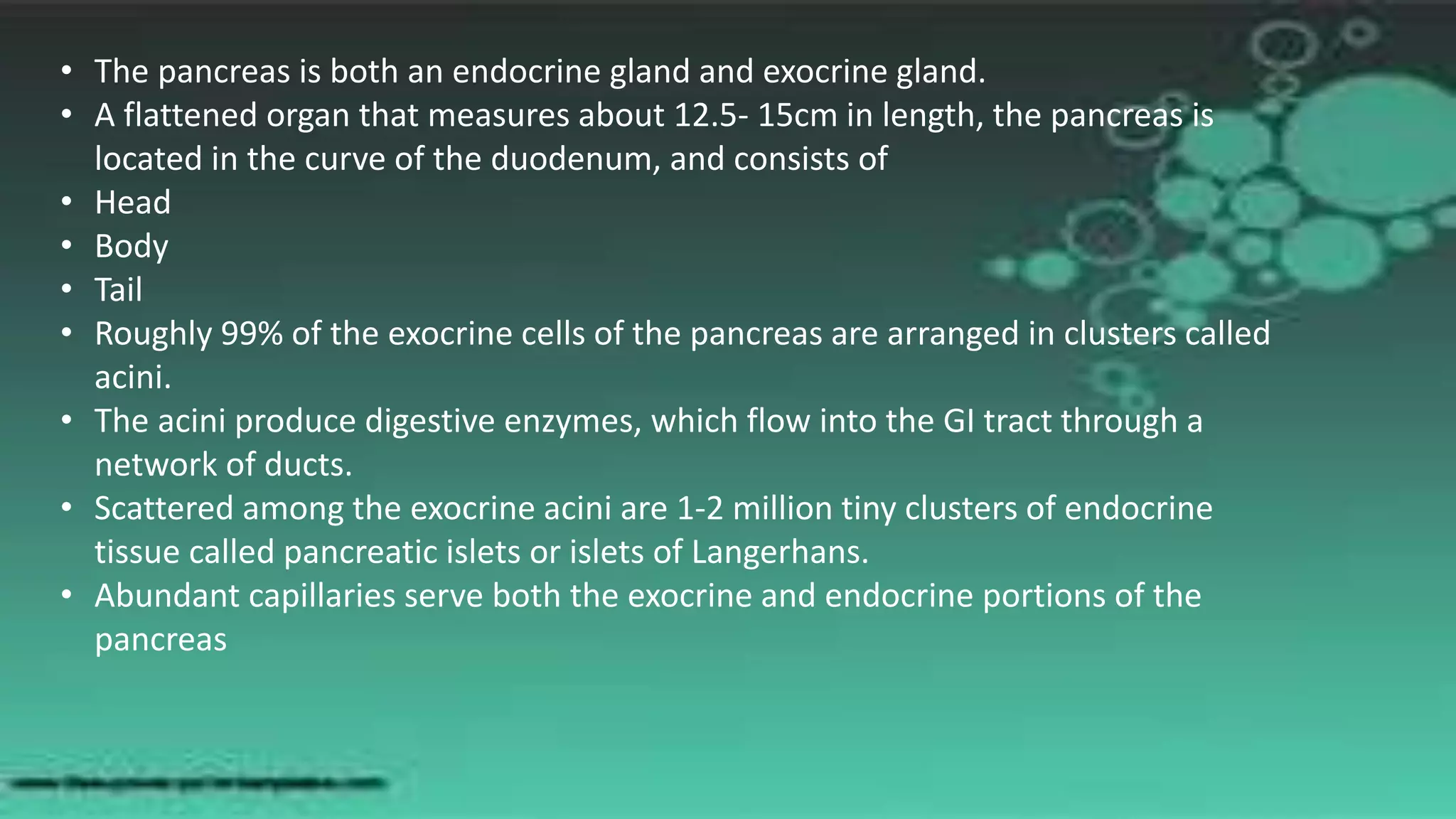 Pancreatic islets | PPTX