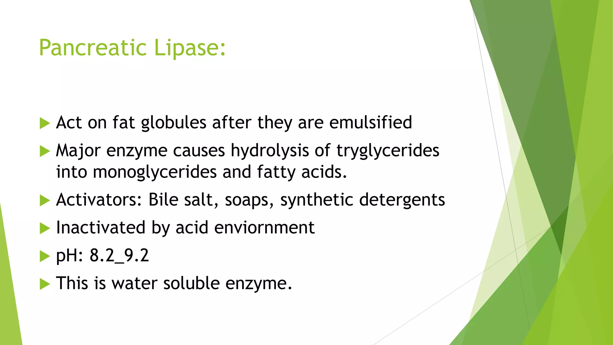 Pancreatic juice... | PPTX