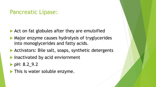 Pancreatic juice... | PPTX