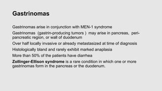 Pancreatic Neuroendocrine Neoplasms | PPTX
