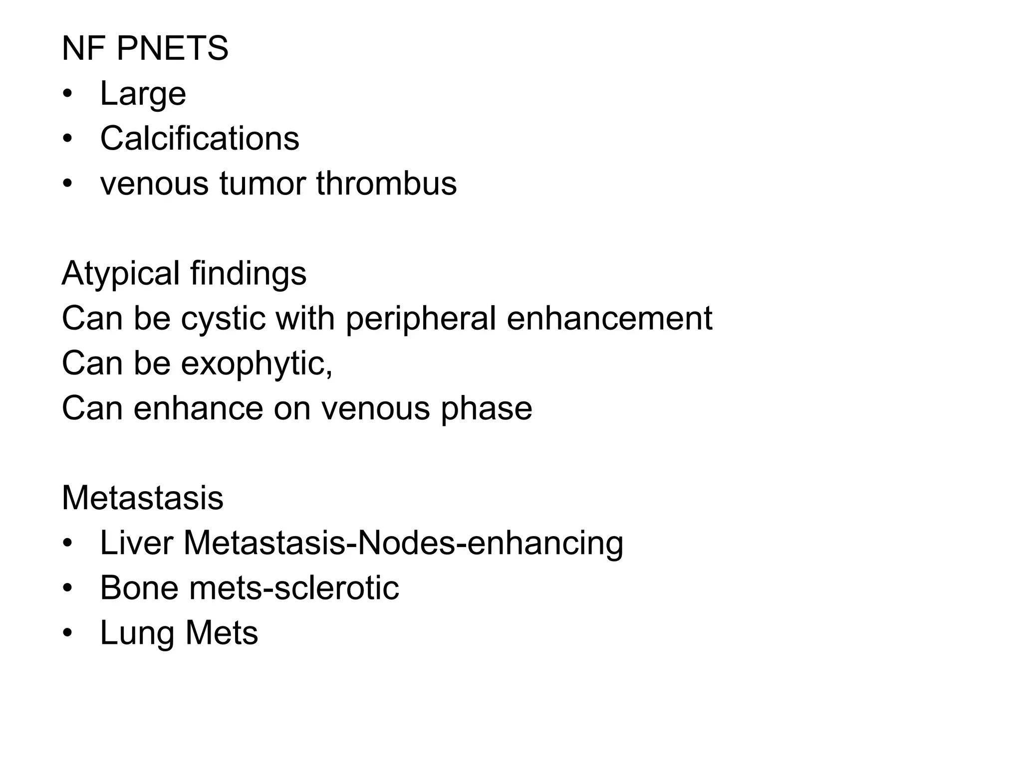 Pancreatic neuroendocrine tumors (pnets) | PPTX