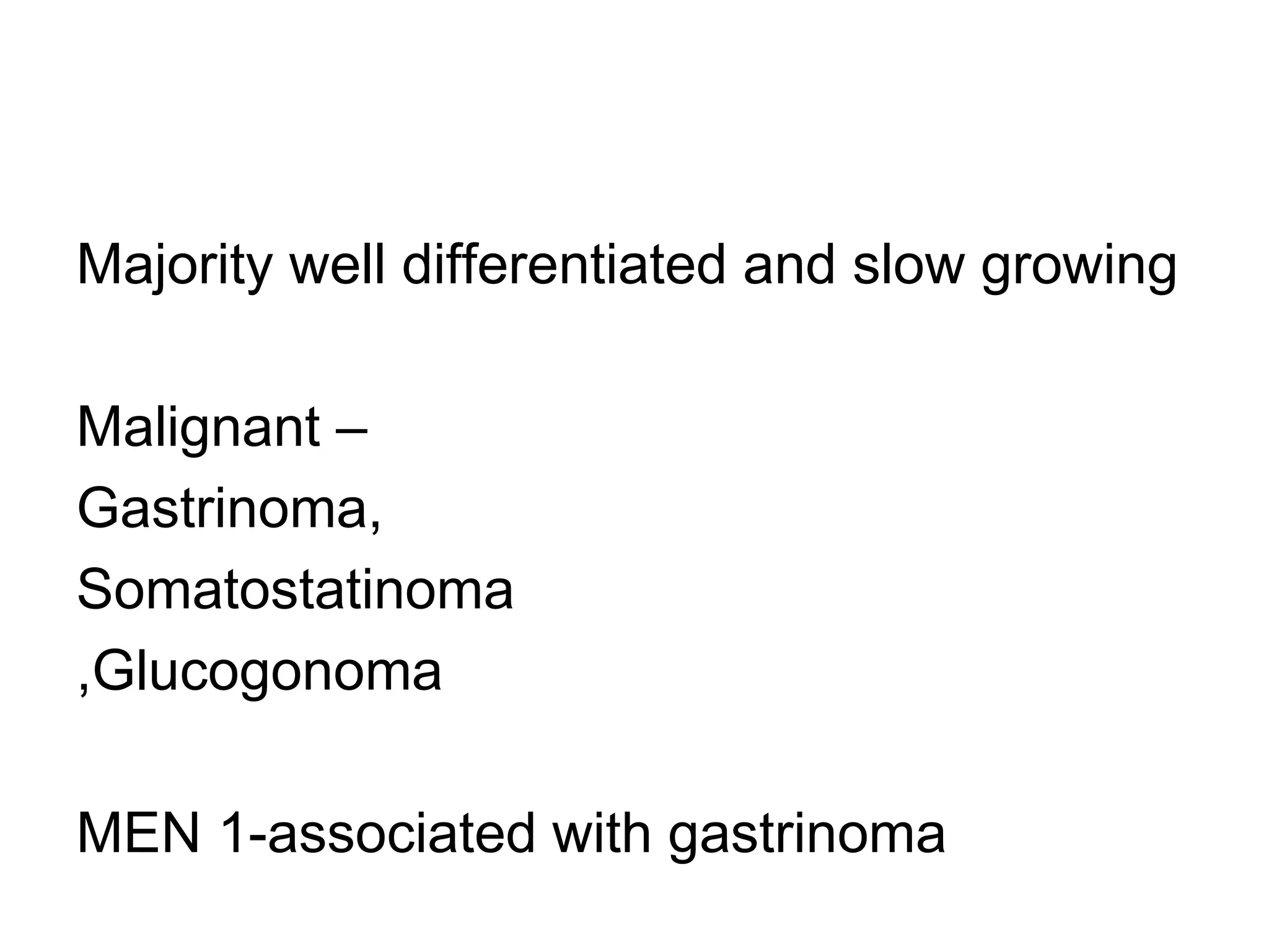 Pancreatic neuroendocrine tumors (pnets) | PPTX
