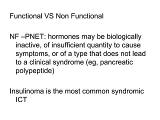 Pancreatic neuroendocrine tumors (pnets) | PPTX