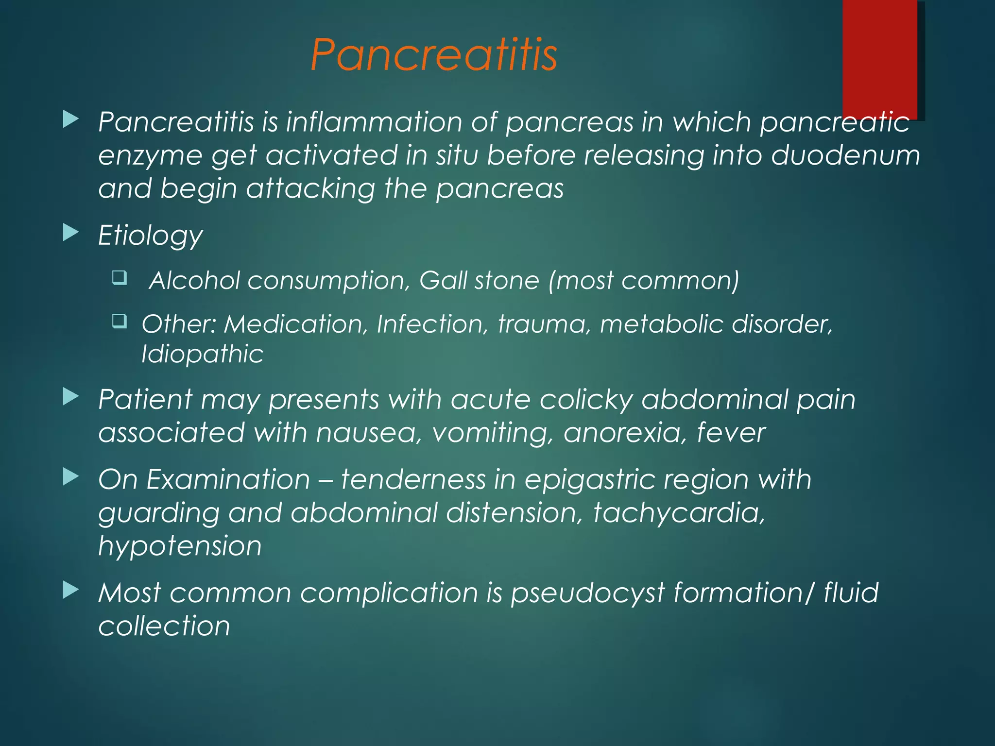 Pancreatico pleural fistula | PPT