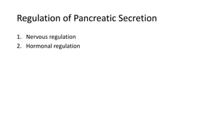 GASTROINTESTINAL SYSTEM. Pancreatic physiology .pdf