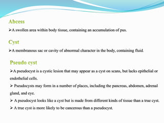 Pancreatic pseudocyst by waheed | PPTX