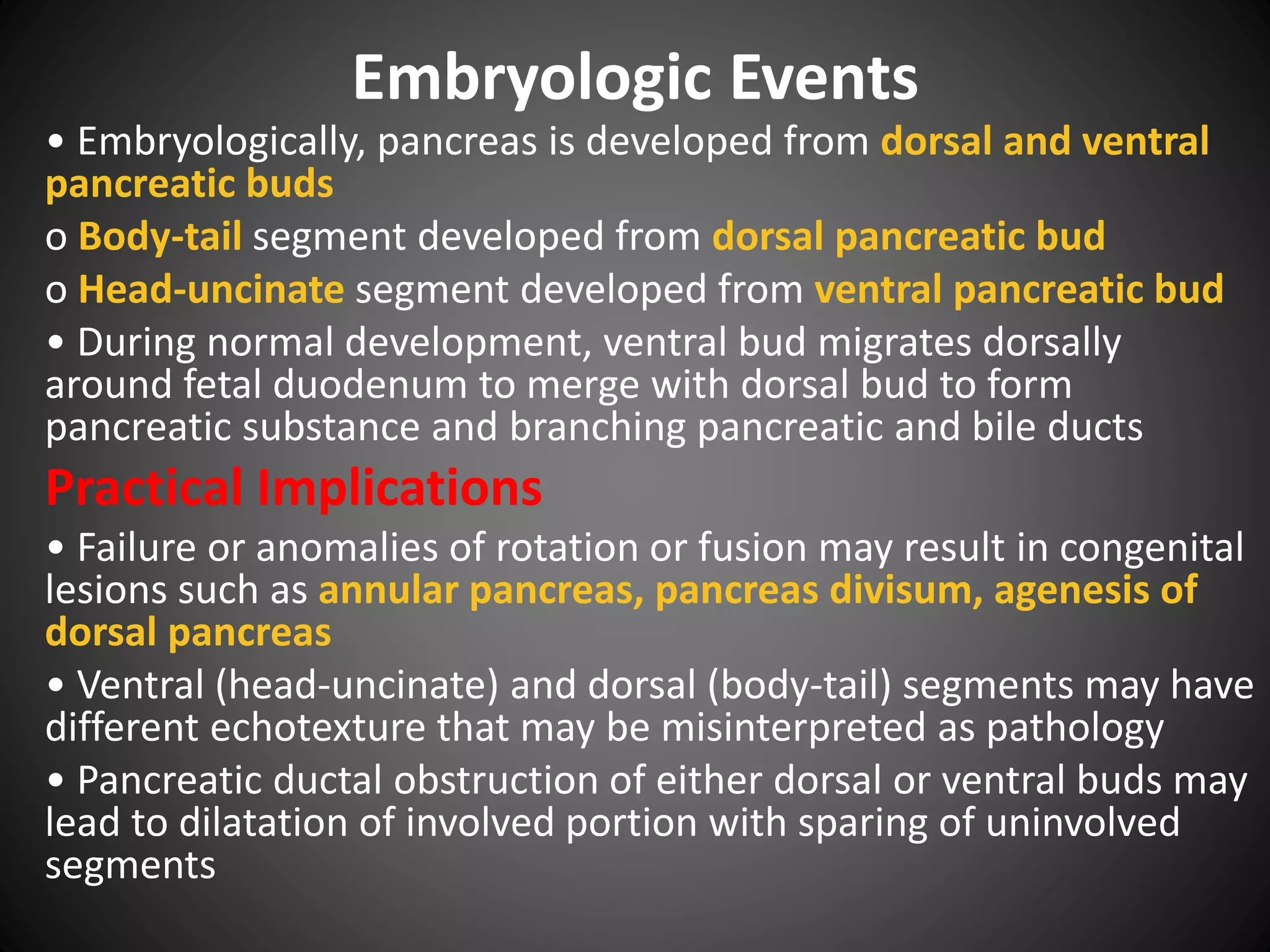 Pancreatic sonographic anatomy | PPTX
