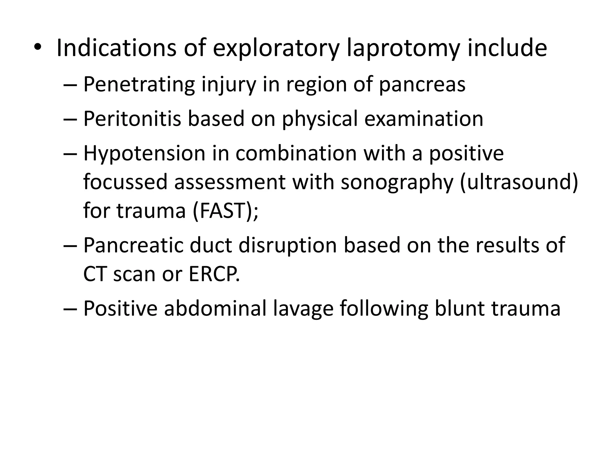 Pancreatic Trauma | PPTX