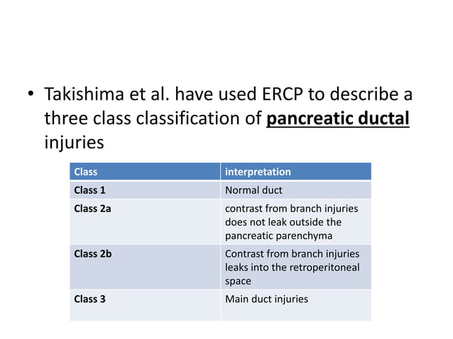 Pancreatic Trauma | PPTX