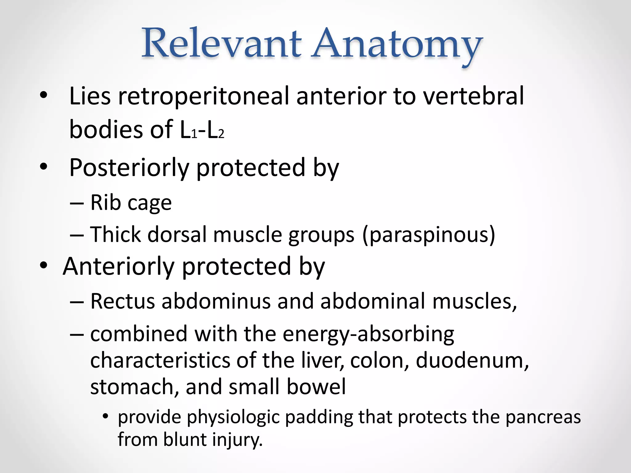 Pancreatic trauma | PPTX