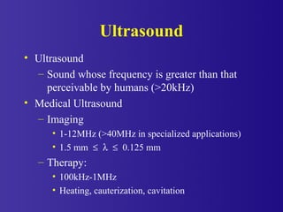 Principle of Ultrasound Imaging | PPT