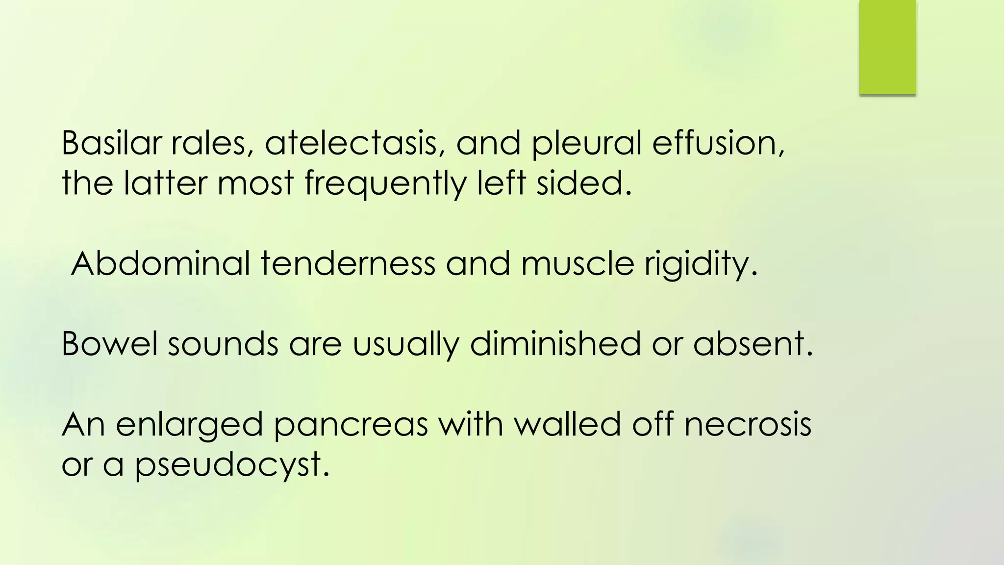 Pancreatitis | PPTX