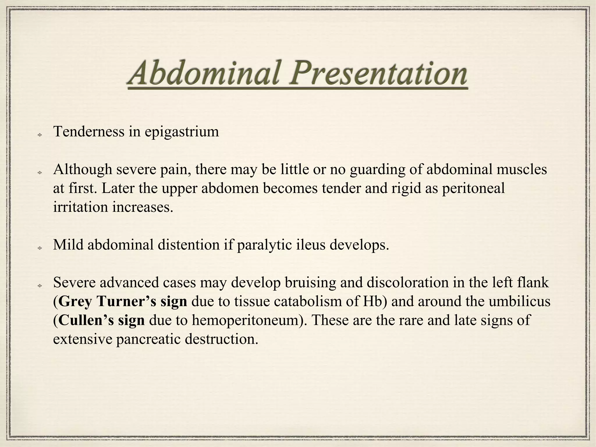 Pancreatitis | PPTX