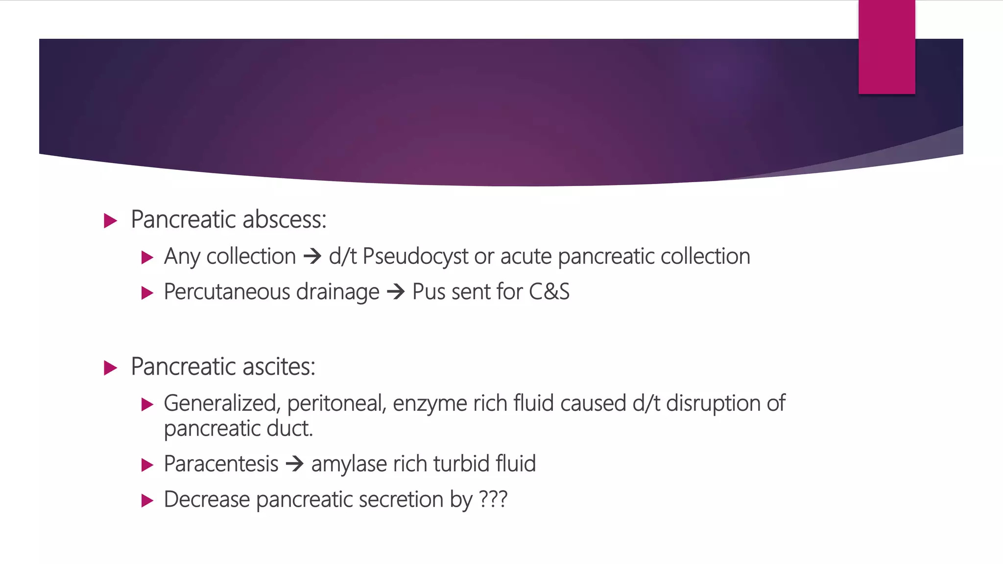 Acute Pancreatitis | PPT