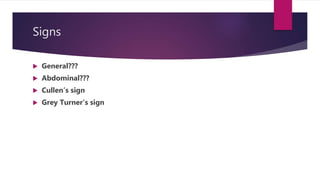 Acute Pancreatitis | PPT