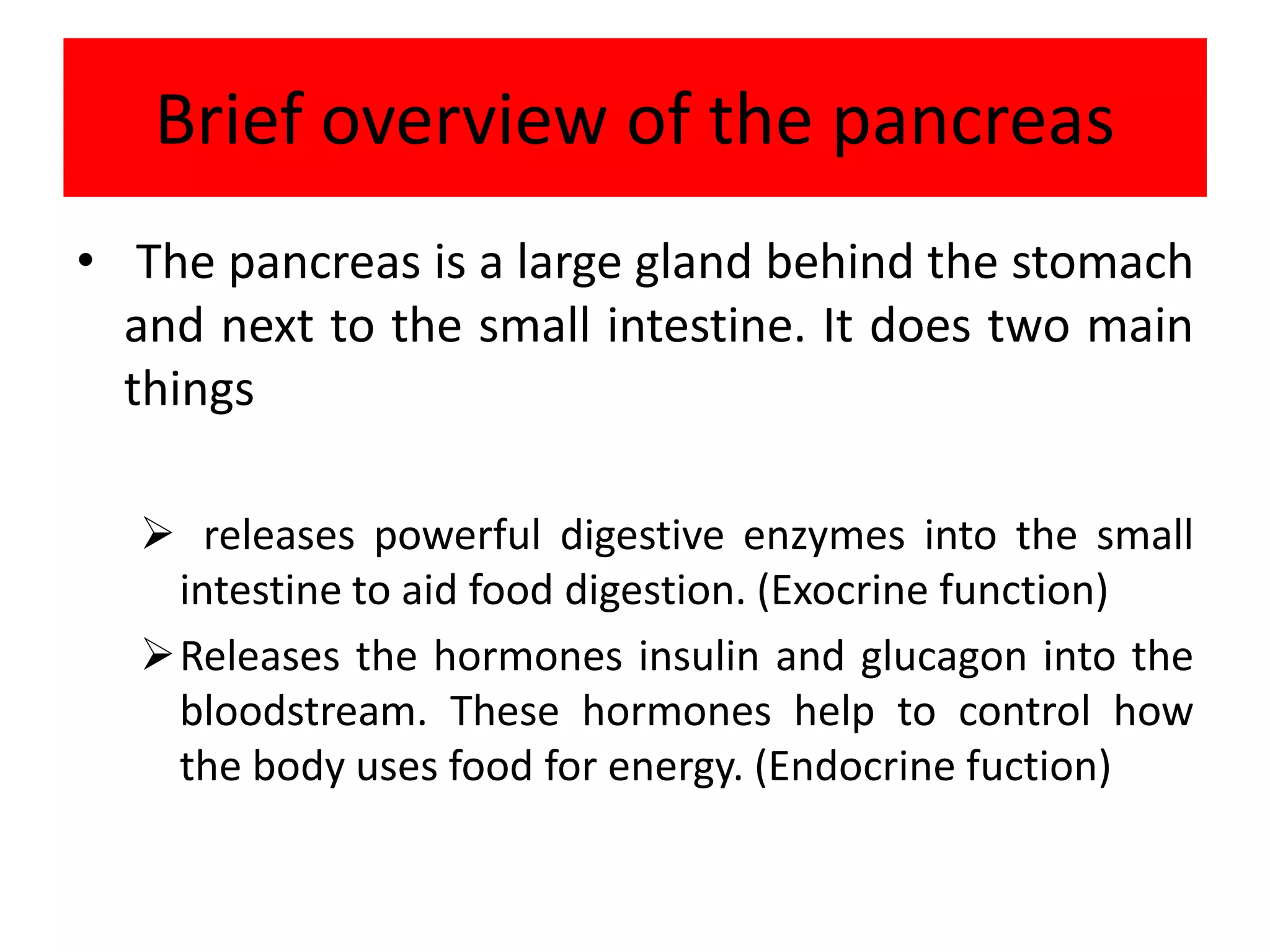 Pancreatitis | PPTX