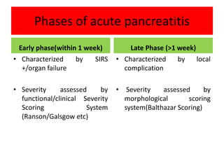 Pancreatitis | PPTX