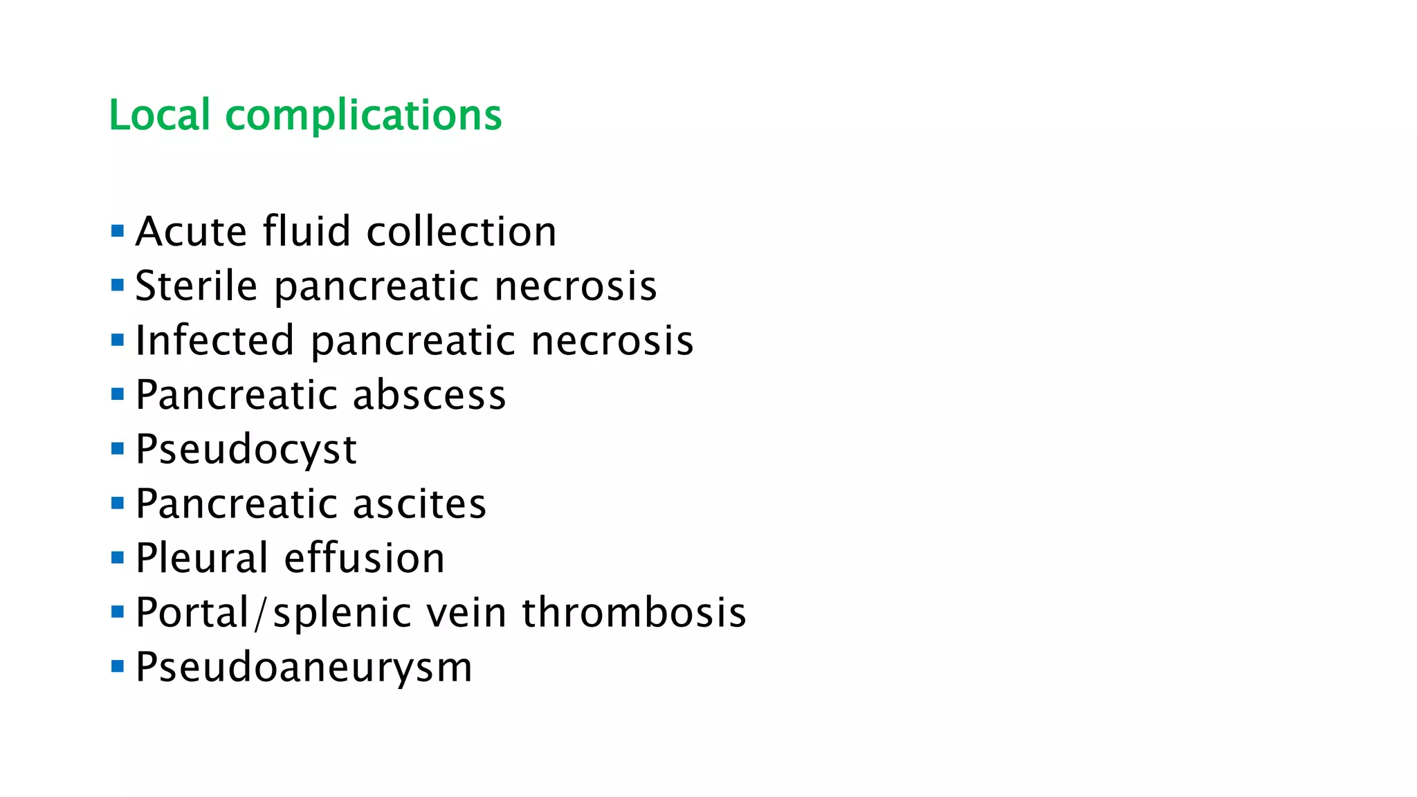 Acute Pancreatitis | PPTX