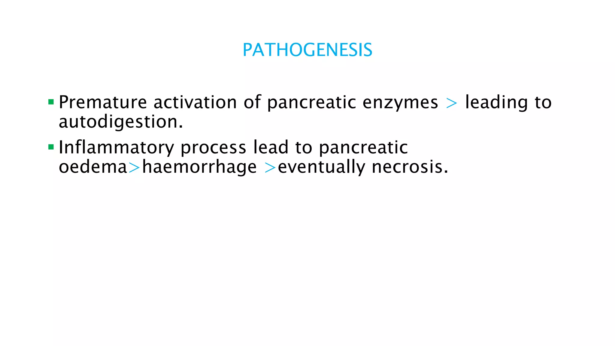 Acute Pancreatitis | PPTX