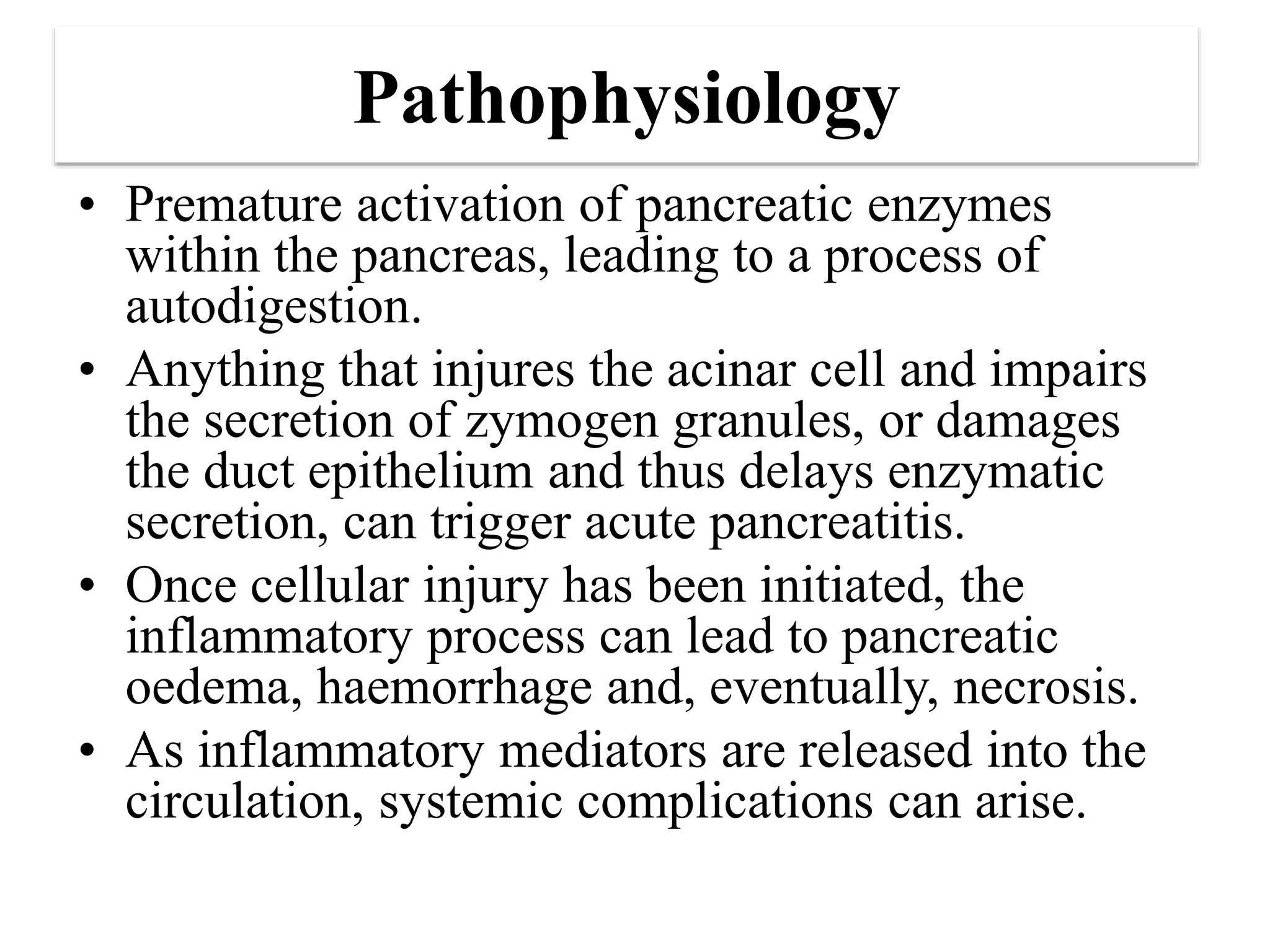 Pancreatitis DEFINITION, COMPLICATIONS, TREATMENT .pptx